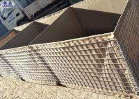 China Anti Blast Wall Welded Wire Mesh , Hesco Barrier Wall For River Flood Protection for sale