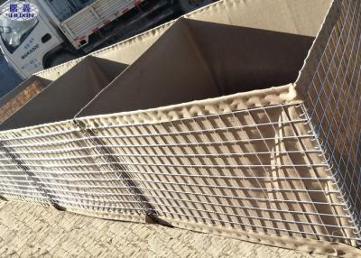 China Anti Blast Wall Welded Wire Mesh , Hesco Barrier Wall For River Flood Protection for sale