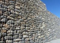 China 1x1x0.5m 2x1x1m Welded Mesh Gabion Box , Hot Dip Galvanized Gabion Retaining Wall for sale