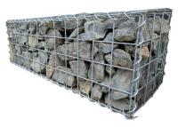 China 3mm Heavy Duty Galfan Cage Welded Mesh Gabions For Rock Retaining Wall for sale