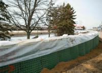 China Sand Filled Defensive Bastion Barriers Military Hesco Defensive Barriers Flood Control for sale