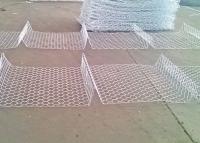 China Zinc Coat 80 * 100 Mm Gabion Wall Cages / Gabion Basket Cage River Protection for sale