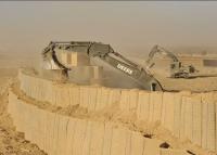 China Hot Dipped Galvanized Hesco Wall MIL 7 Defensive Hesco Bastion for sale
