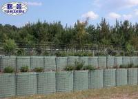 China Heavy Duty Galfan Coated Hesco Barrier For Military Defensive Barrier for sale