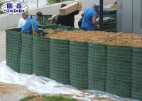 China Heavy Duty Galfan Coated Hesco Barrier For Military Defensive Barrier for sale