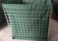 China Heavy ISO Military Hesco Bag Defensive Barrier for sale