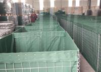 China Galvanized Wire Mesh 4mm Hesco Bastion Wall For Defensive for sale