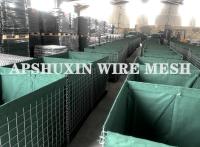 China Heavy ISO Military Hesco Bag Defensive Barrier for sale