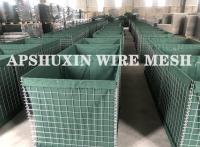 China Military Sand Wall Hesco Barrier Gabion Stone Basket 1 Meter High for sale