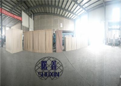 China 76.2×76.2mm Sand Filled Mil 3 Hesco Bastion Barrier System for sale