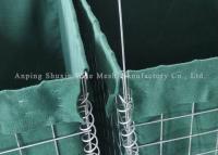 China Military Protection Galvanized Wire Mesh Hesco Blast Walls Standard Size for sale