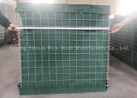 China Military Protection Galvanized Wire Mesh Hesco Blast Walls Standard Size for sale