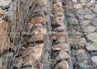 China Three Twist Woven High Zinc Gabion Wall Cages for sale