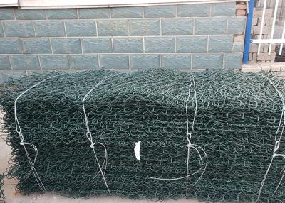 China Rust Proof Galfan Hexagon Galvanized Gabion Basket For Seawall Protection for sale