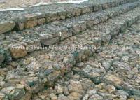 China Weave Hot Dipped Galvanized Iron 2x1x1m Gabion Stone Basket for sale