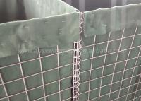 China Hot Dipped Galvanized Welded Box Defensive Barrier For Flood Prevention for sale
