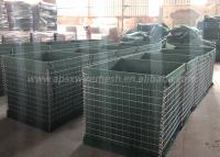 China Hot Dipped Galvanized Welded Box Defensive Barrier For Flood Prevention for sale