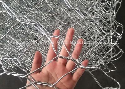 China Protect Ecological Environment Hexagonal Gabion Basket 4.0mm Heavy Galvanized for sale