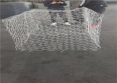 China 8x10cm Gabion Box Hexagonal Hole Galvanized Anticorrosive for sale