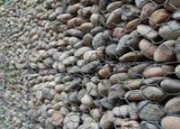 China Hexagon 2.0mm Pvc Coated Gabion Baskets Wall Cages For Preventing for sale