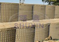 China Deep Welding Galvanized Hesco Bastion Barrier Mil5 Perimeter Security Wall Shooting Range for sale