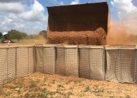 China Mil 1 4.0mm Hesco Baskets Bastions Military Sand Filled for sale