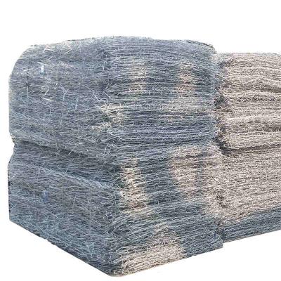 China Galvanized Retaining Iron 2.2mm Wire Mesh Gabion Baskets 2x1x1m for sale