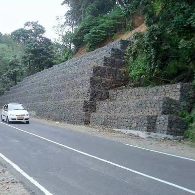 China Waterproof Antirust Gabion Wall Baskets Galvanized 2 * 1 * 1 M for sale