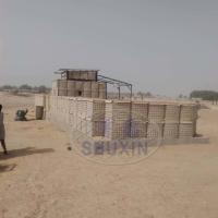 China 3 Inch Galfan Coated Military Hesco Barriers Protection Defensive for sale
