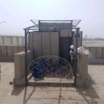 China 3 Inch Galfan Coated Military Hesco Barriers Protection Defensive for sale