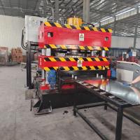 China 2*45KW Cable Tray Forming Machine Hydraulic Pressure Cable Tray Machinery for sale