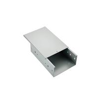China Customizable Height Slotted Cable Tray 3m with Silver Finish and Fire Resistance for sale