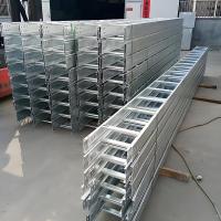 China Heavy Duty Ladder Rack Cable Tray 500kgs Aluminum Ladder Cable Tray for sale