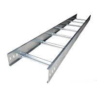China Galvanized Finish Cable Tray Ladder 500kg Capacity Cable Ladder Rack for sale