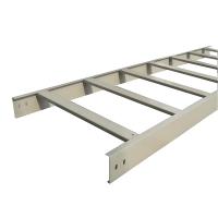 China 100mm-1000mm Wire Ladder Rack / Galvanized Cable Runway Ladder Rack for sale