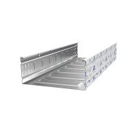 China Silvery Wiremold Cable Tray 3m Length Molded 50mm Galvanised Cable Tray for sale