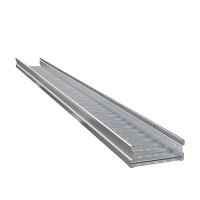 China Silvery Wiremold Cable Tray 3m Length Molded 50mm Galvanised Cable Tray for sale