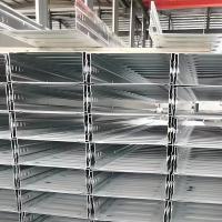 China Medium Duty Gs Metals Cable Tray 50mm Galvanised Steel Cable Tray for sale