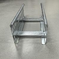 China Customized 300mm 500mm Cable Tray Hot Dip Galvanised Trunking for sale