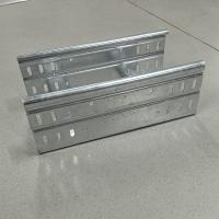 China Customized 300mm 500mm Cable Tray Hot Dip Galvanised Trunking for sale