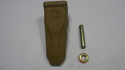 China Heavy Duty 1U3352 Bucket Teeth HRC 47-52 for Caterpillar Excavators with Lock 8E6359 and Pin 8E6358 for sale