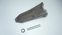 China Alloy Steel Excavator Bucket Teeth 2713-1236RC with 153mm Pins for Doosan DH420/500 Models for sale