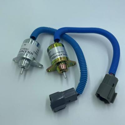 China 12V Diesel Fuel Solenoid Valve 1503ES-12S5SUC12S for YANMAR PC40 PC50 DH55 DH60 R55 R60 Excavators with 6-Month Warranty for sale
