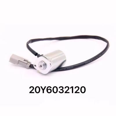 China 20Y-60-32120 Solenoid Valve 20Y6032120 for Excavator PC200-7 Parts for sale