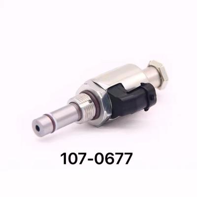China Durable Excavator Solenoid Standard Size 107-0677 1070677 For C-AT 3412E 3408E 3412E C30 C32 D8L D9L for sale