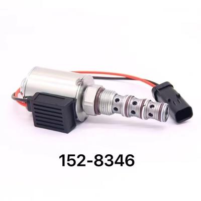 China Standard Size 24V Solenoid Valve Metal 152-8346 For C-aterpillar  311C 314C 315C for sale
