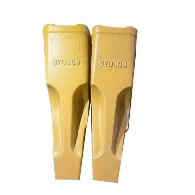 China Alloy Steel Construction Machinery Bucket Teeth tiger Long Tip 6Y0309 for Excavator for sale
