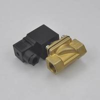 China 2W025-06 24V Normally Open Solenoid Valve Air Water Brass Direct Acting Solenoid Valve for sale
