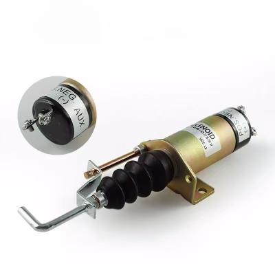 China 12V/24V Diesel Engine Fuel Shutoff Solenoid Push Pull 36607197  Solenoid Valve 366-07197  Stop Solenoid for sale