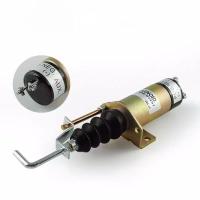 China Excavator Parts Diesel Engine 12v 24V Generator Solenoid Valve 36607197 Push Pull Solenoid 366-07197 for sale